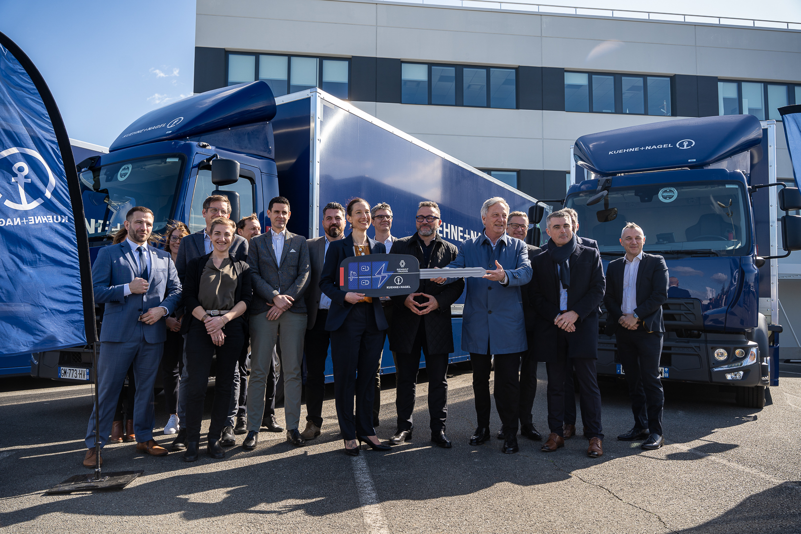 Renault Trucks livre 23 camions électriques à Kuehne+Nagel