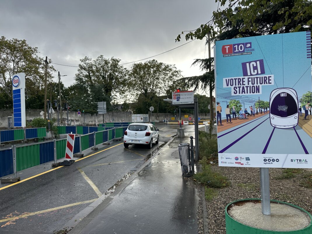 Tramway T10 - Vénissieux, Saint-Fons, Lyon : tous soudés